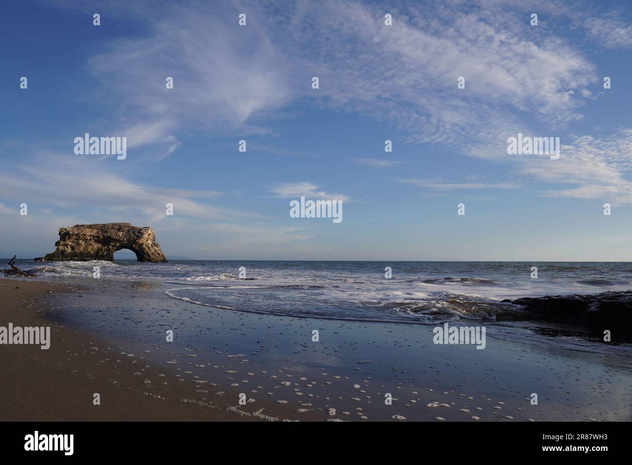 Natural Bridges State Beach, Santa Cruz Stock Photo - Alamy