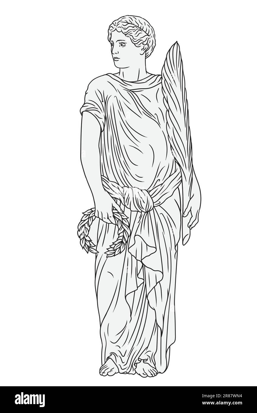 Ancient Greek people Stock Vector Image & Art - Alamy