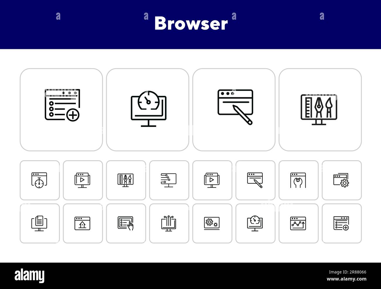 Remote work setting Stock Vector Images - Alamy
