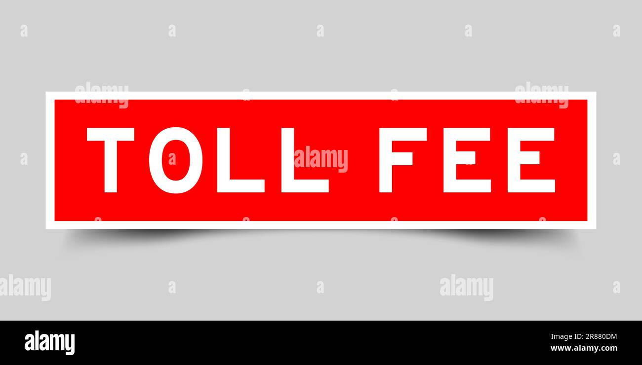 Motorway toll sticker Stock Vector Images - Alamy