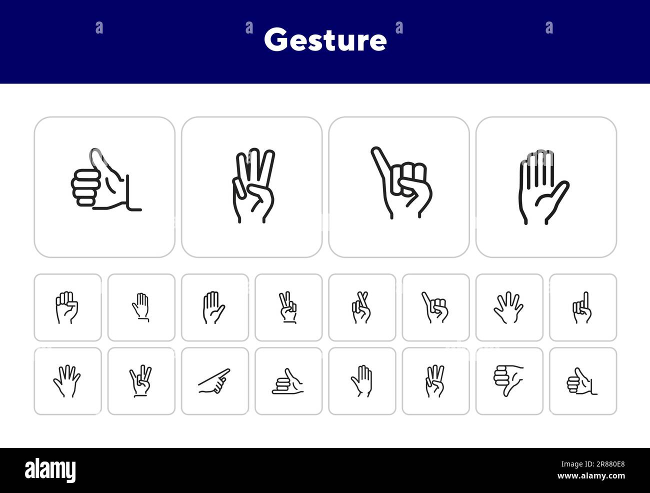 Hand gesture like dog hi-res stock photography and images - Alamy