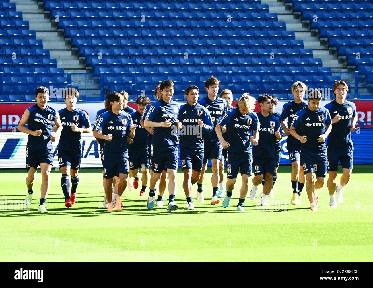 Panasonic Stadium Suita, Osaka, Japan. 19th June, 2023. Japan team ...