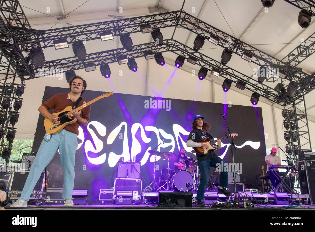 Manchester, USA. 18th June, 2023. Christopher Vanderkooy and Neil Smith ...