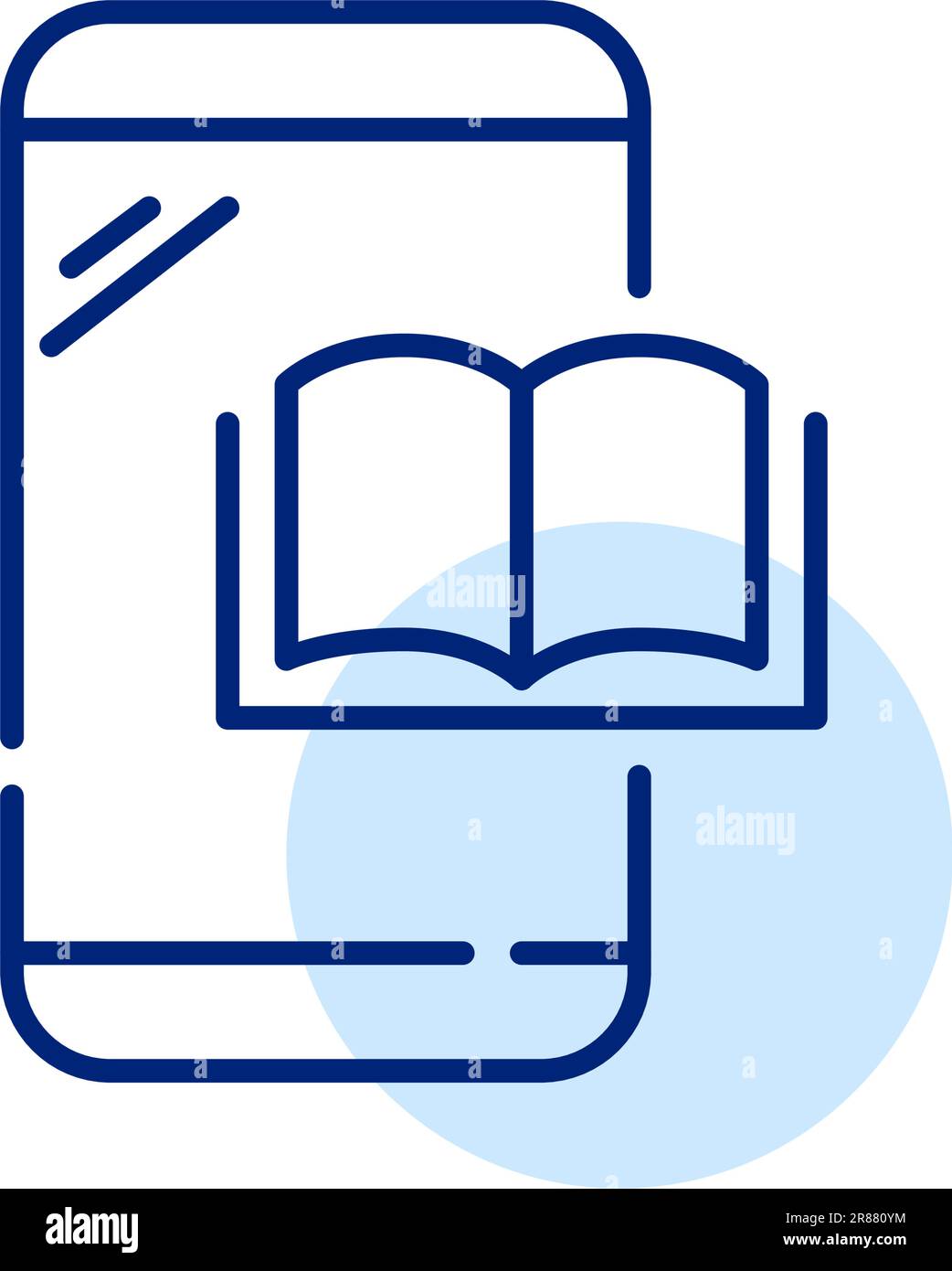 E-library mobile app. Digital books reading source. Studying and hobby ...