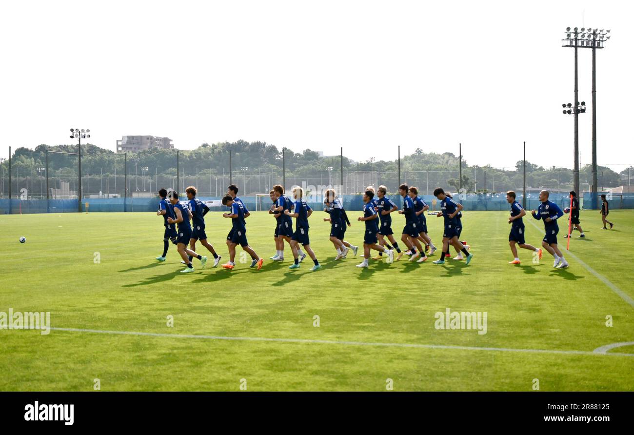 Panasonic Stadium Suita, Osaka, Japan. 18th June, 2023. Japan team ...