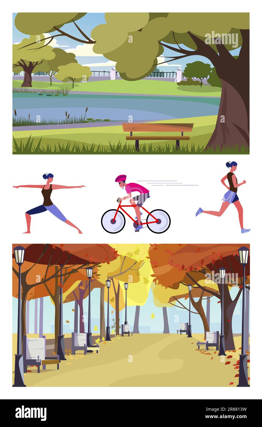 Set business man riding Cut Out Stock Images & Pictures - Alamy