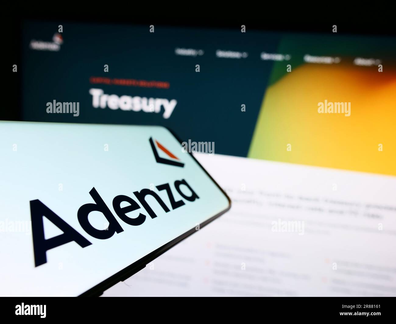 Logo adenza hi-res stock photography and images - Alamy