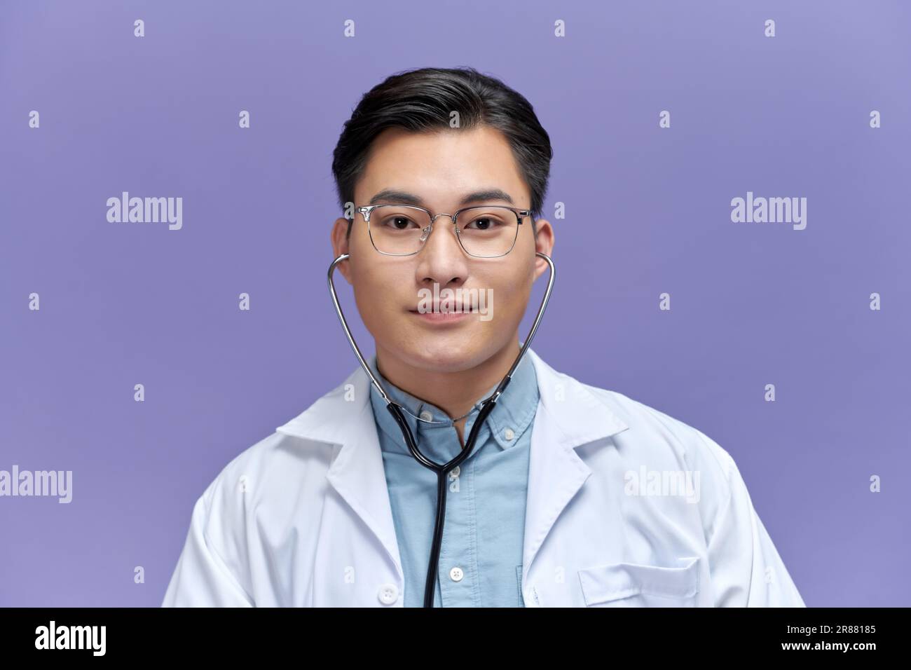 Happy man wearing uniform hi-res stock photography and images - Alamy