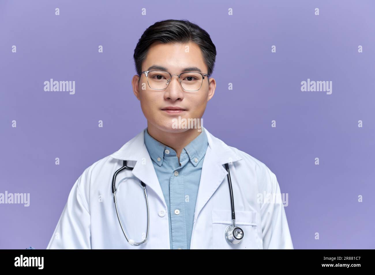 Portrait cheerful young medical hi-res stock photography and images - Alamy