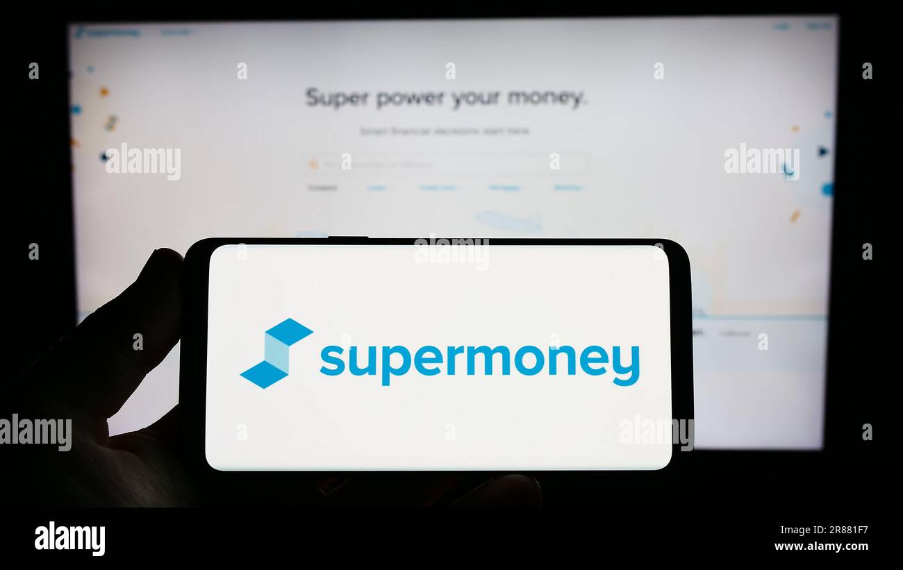 Supermoney logo hi-res stock photography and images - Alamy