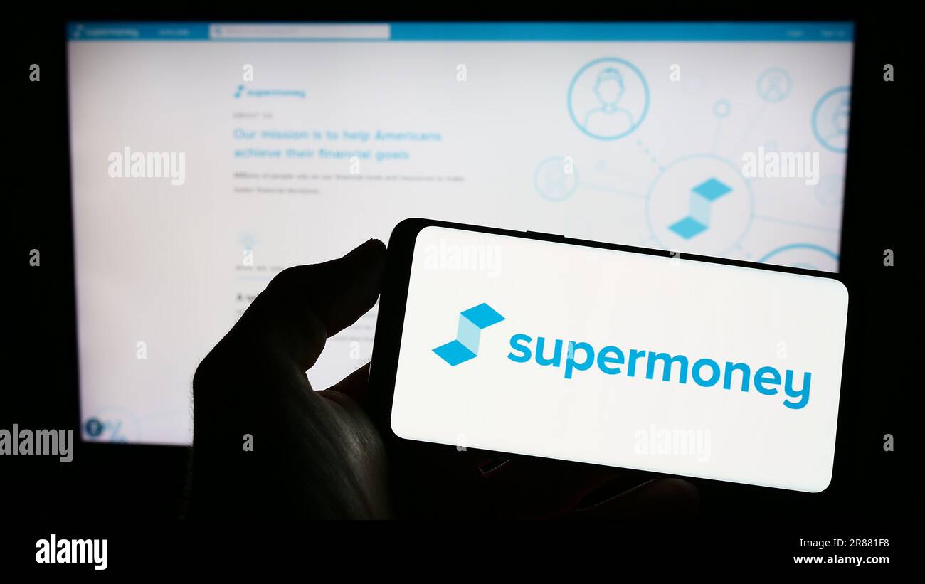 Supermoney logo hi-res stock photography and images - Alamy