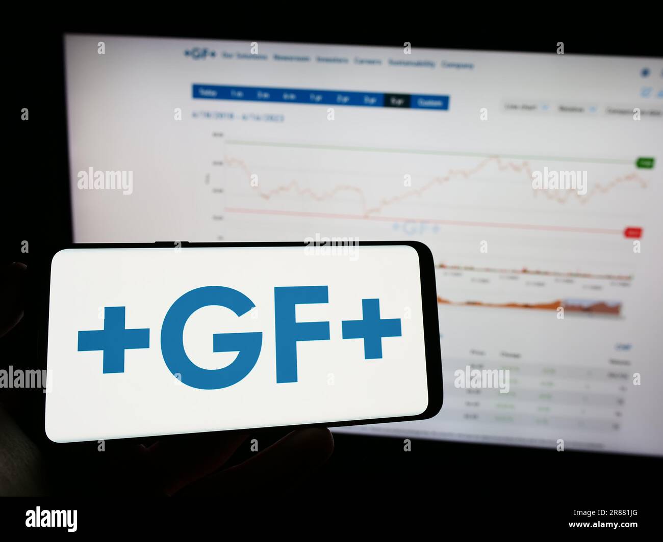 Georg fischer logo hi-res stock photography and images - Alamy