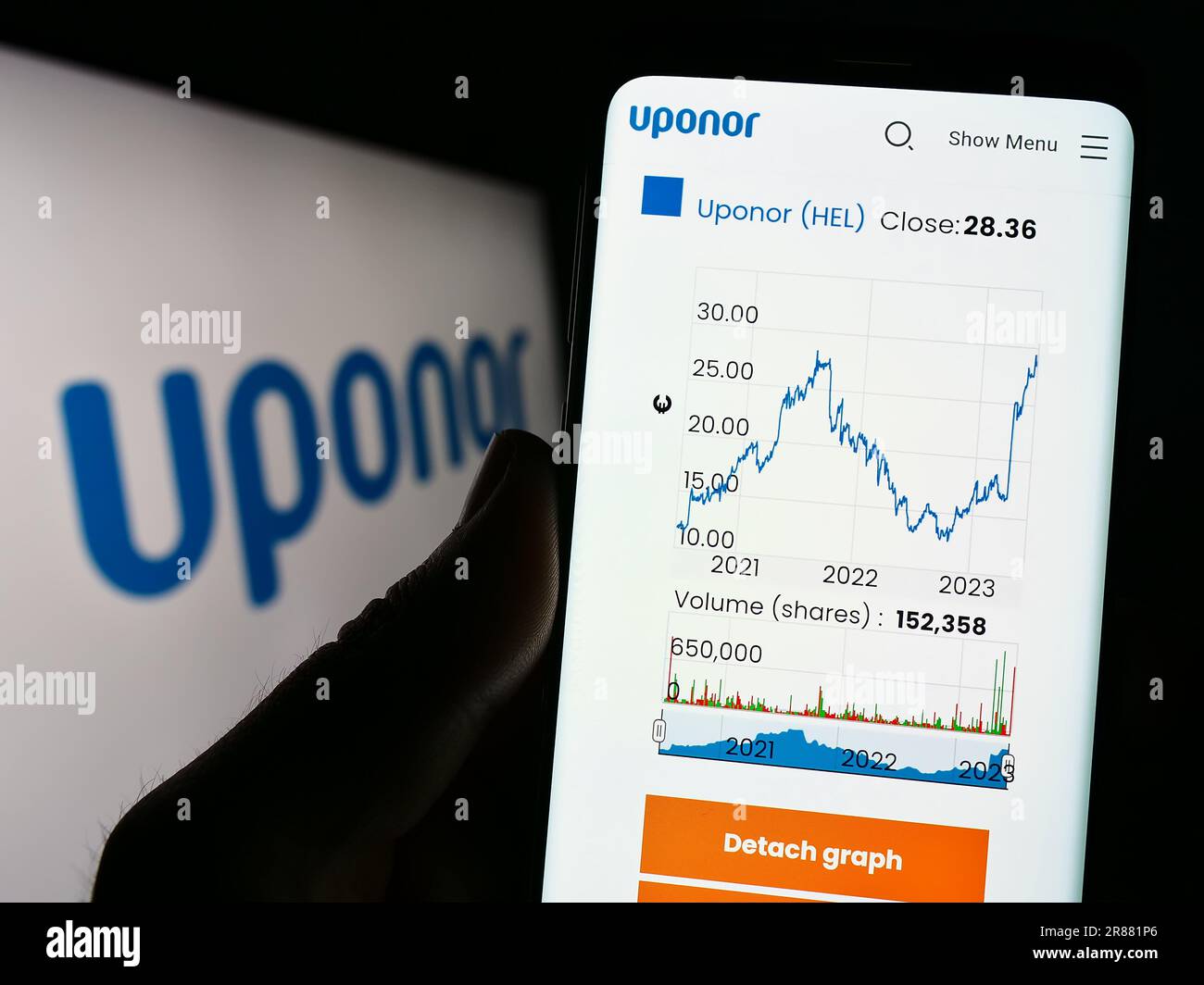 Uponor logo hi-res stock photography and images - Alamy
