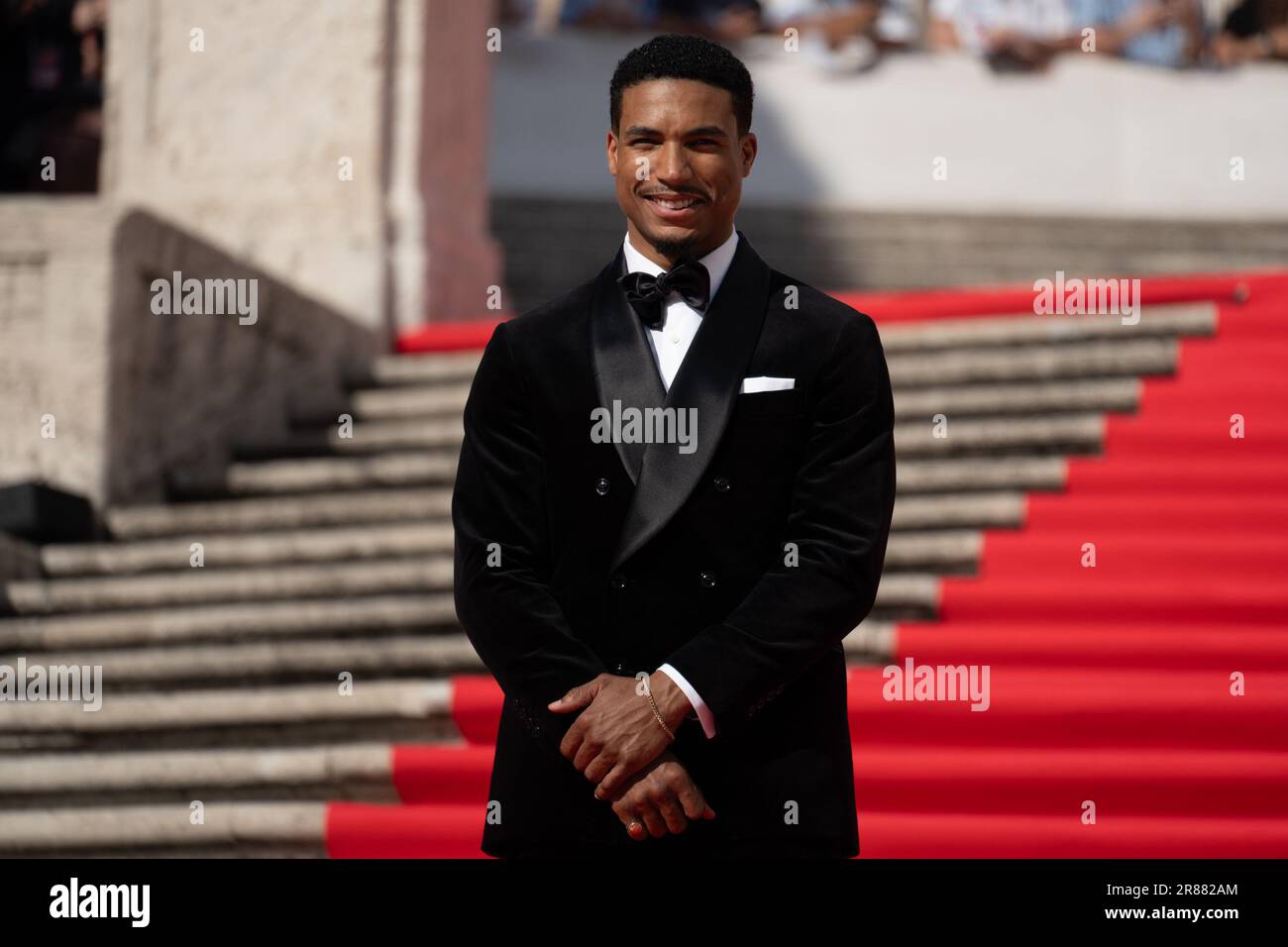 Rome, Italy. 19th June, 2023. US actor Greg Tarzan Davis poses on the ...