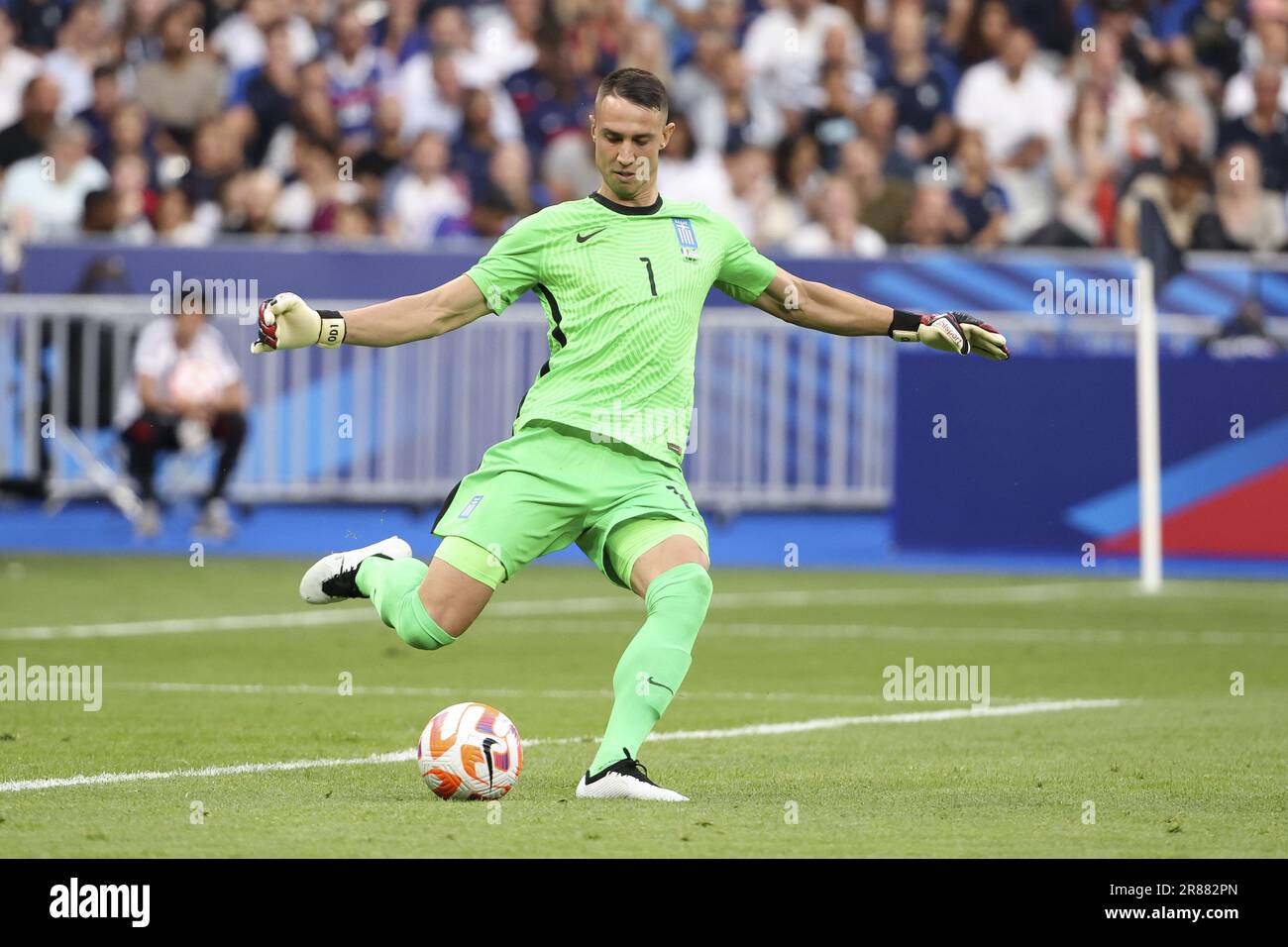 Greece goalkeeper Odysseas Vlachodimos during the UEFA Euro 2024 ...