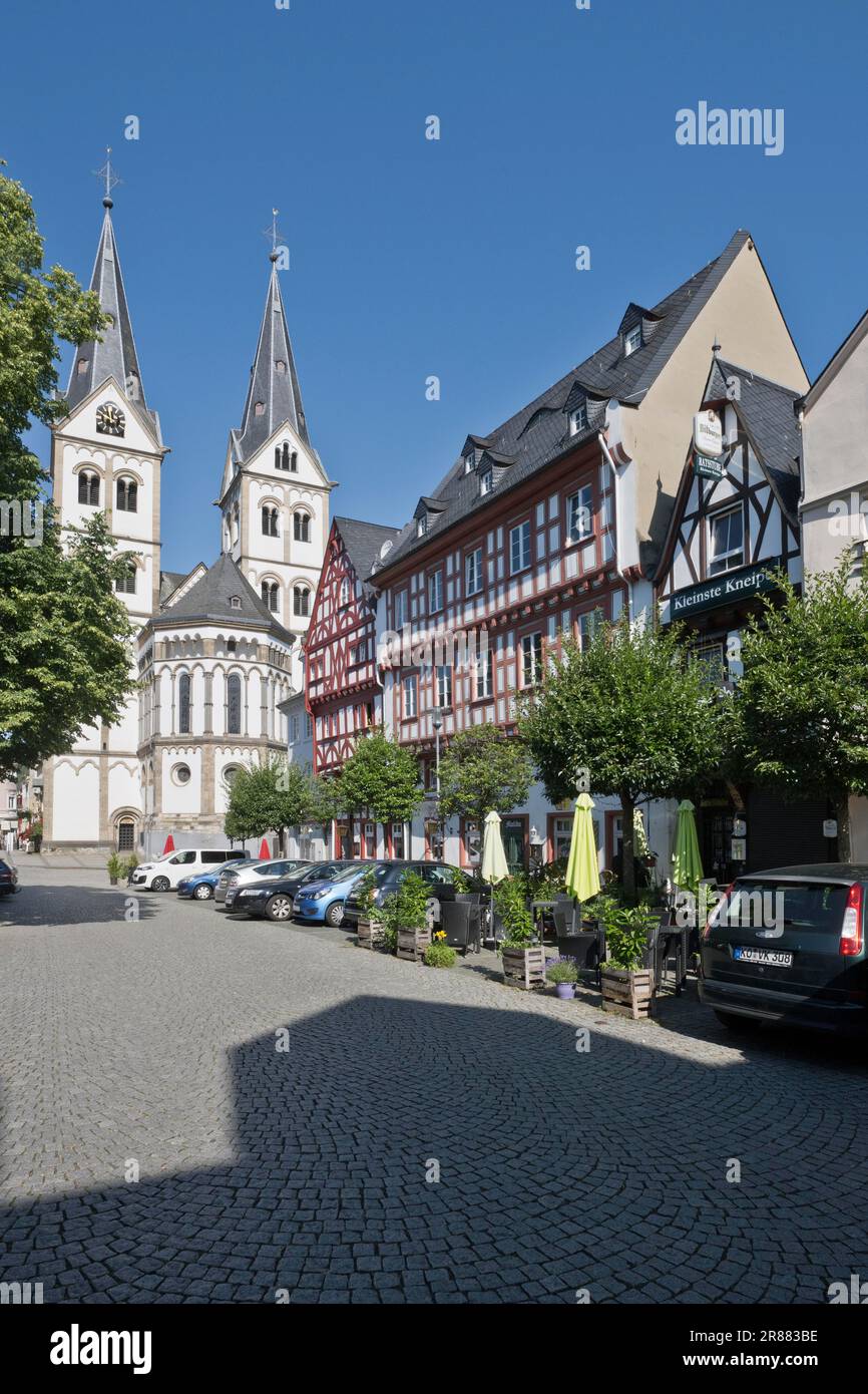 St.Severus Church on the Market Square Boppard, World Heritage Upper ...