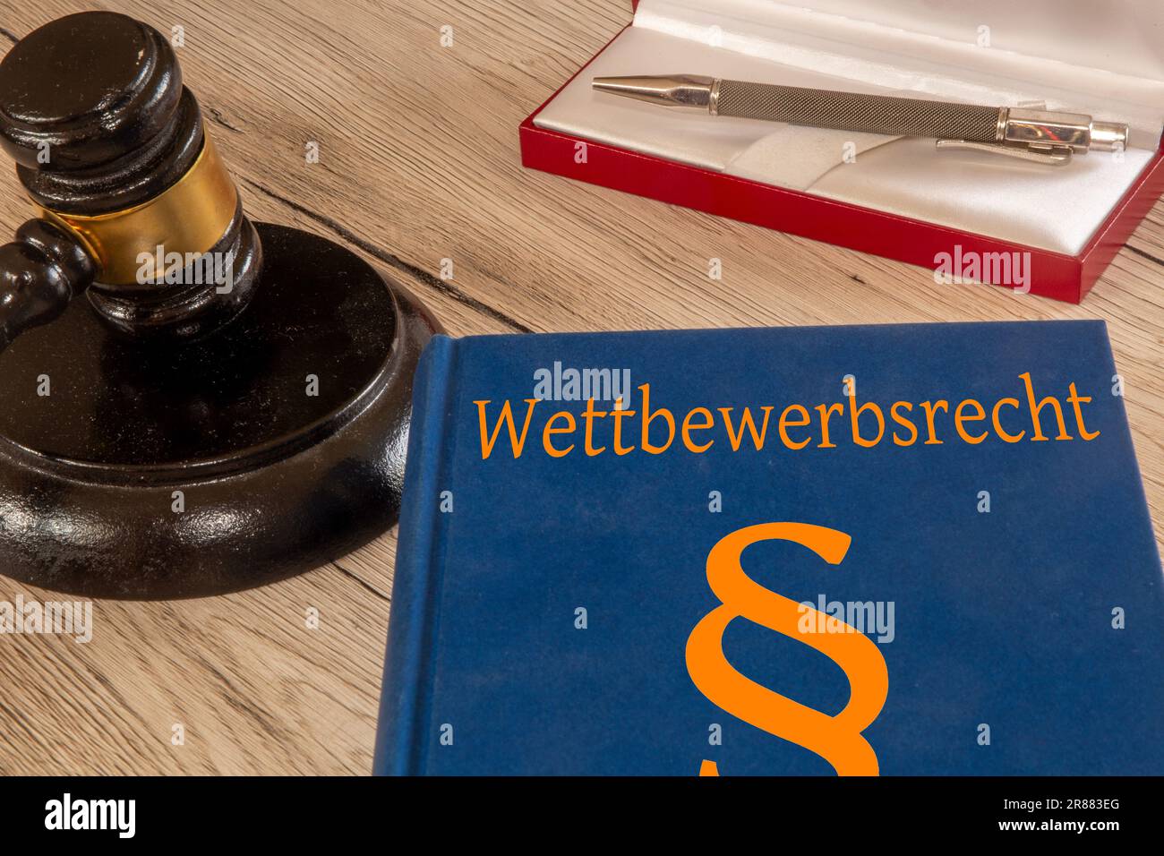 Symbol image: Reference book on competition law (Wettbewerbsrecht in ...