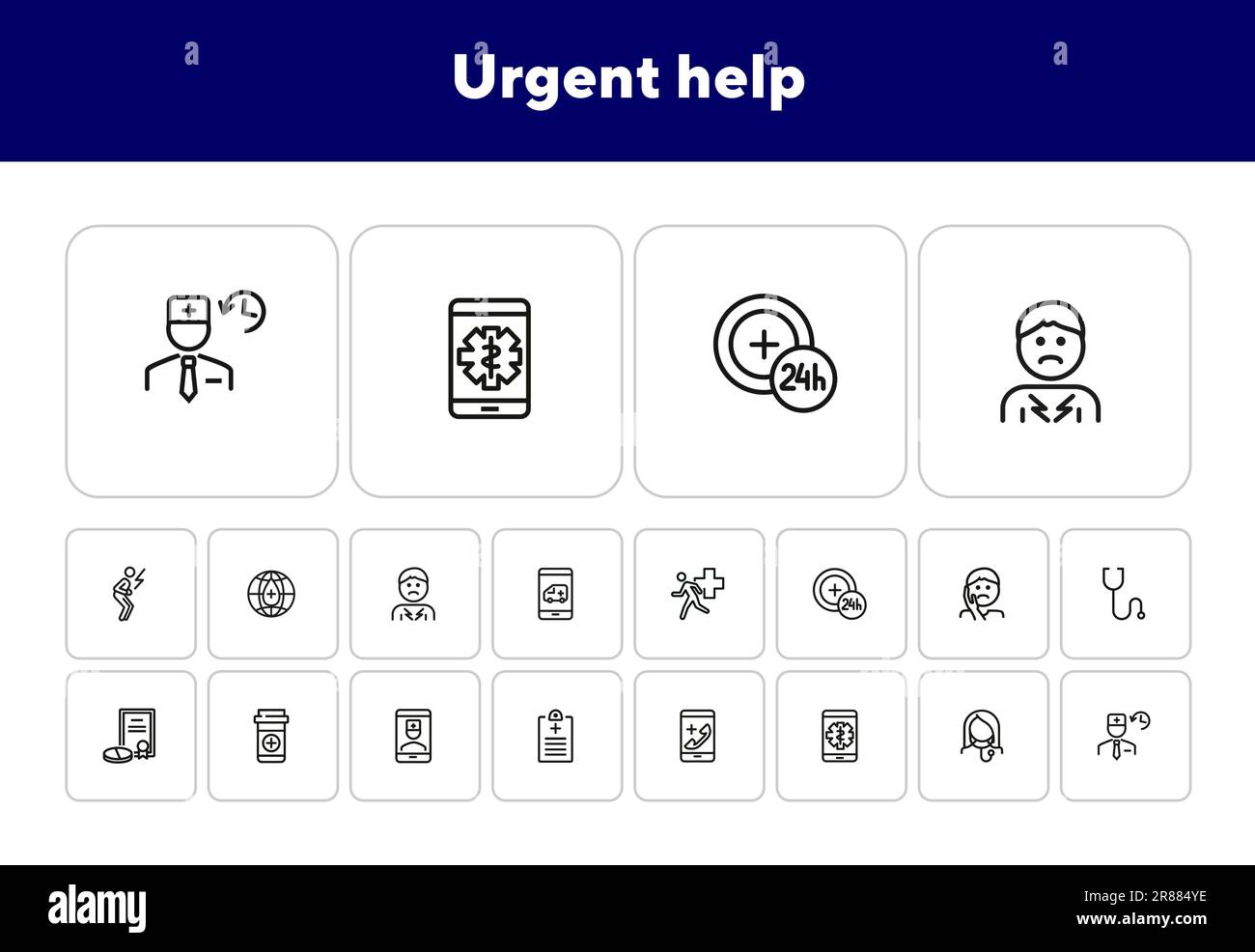 Urgent medical attention hi-res stock photography and images - Alamy