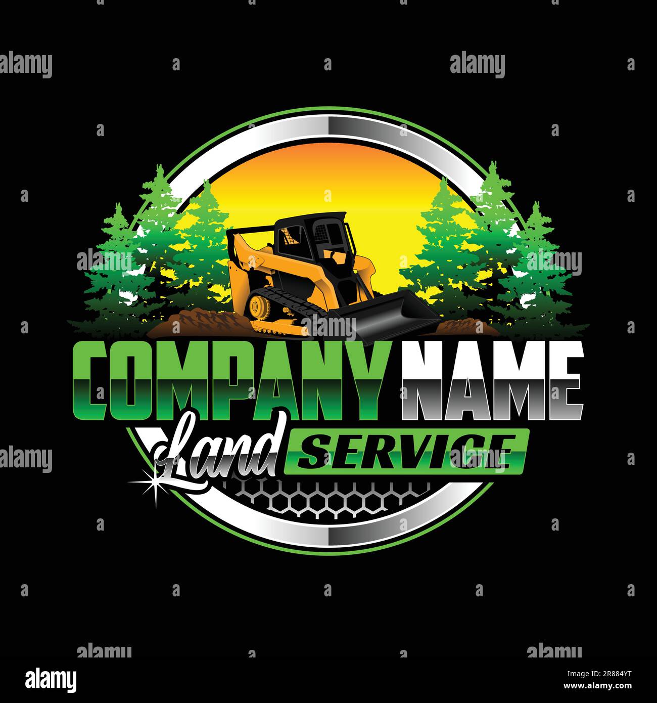 Land Service or Land Clearing Company Logo Stock Vector Image & Art - Alamy Land Service or Land Clearing Company Logo Stock Vector Image & Art - Alamy