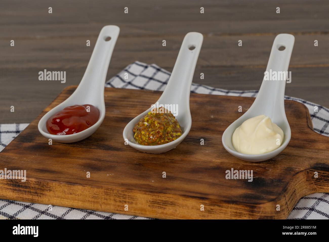Three sauces hi-res stock photography and images - Alamy