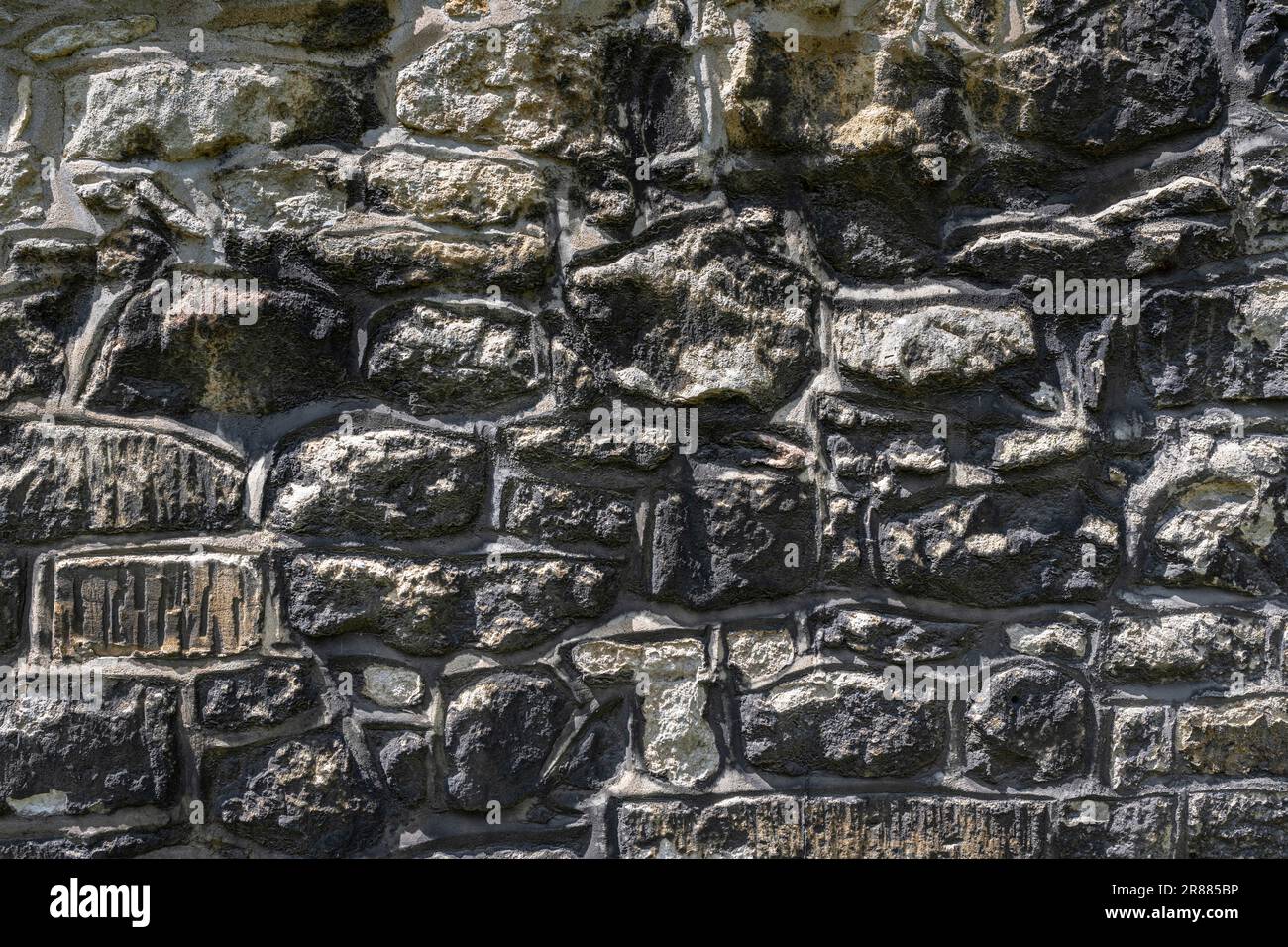 Sandstone masonry units, format-filling, Oxford, Oxfordshire, England ...