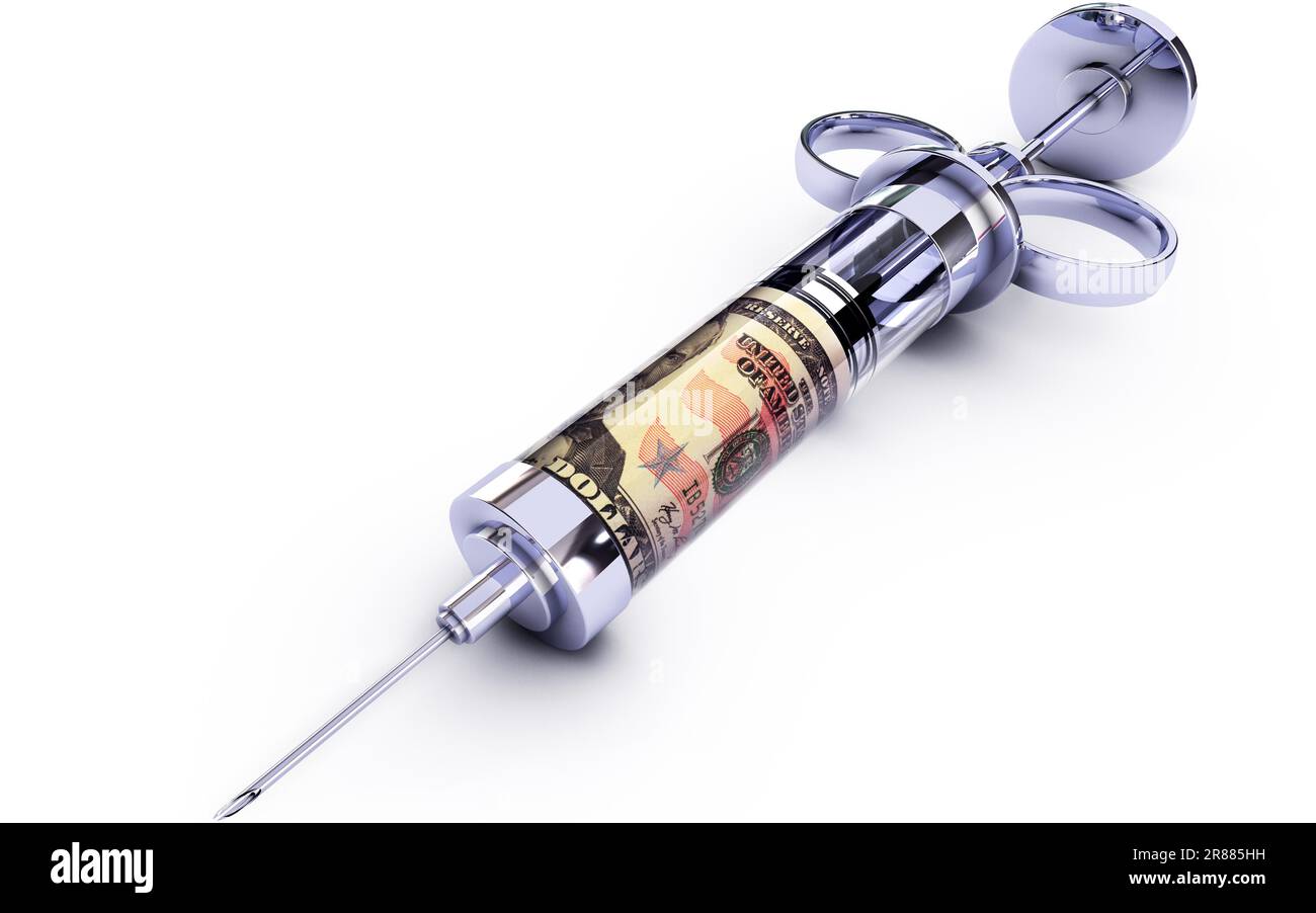 high resolution rendering of a money support concept Stock Photo - Alamy