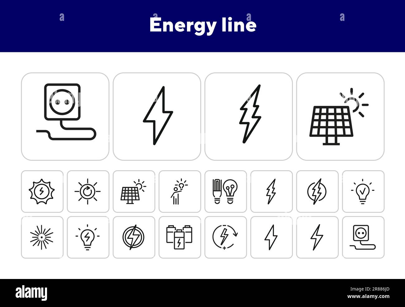 Wind energy pylon Stock Vector Images - Alamy
