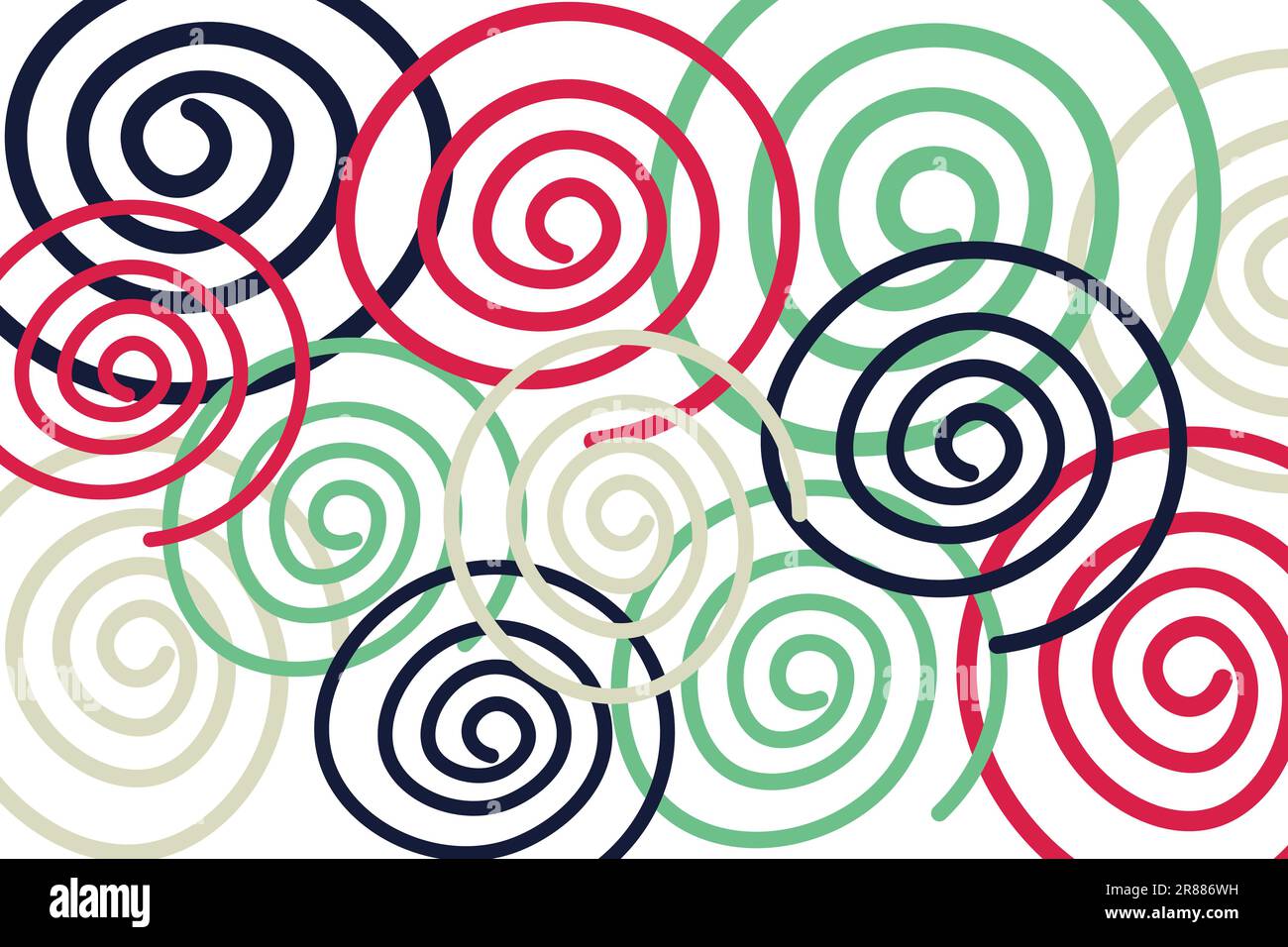 Spiral lines background. Abstract background. Vector illustration Stock ...