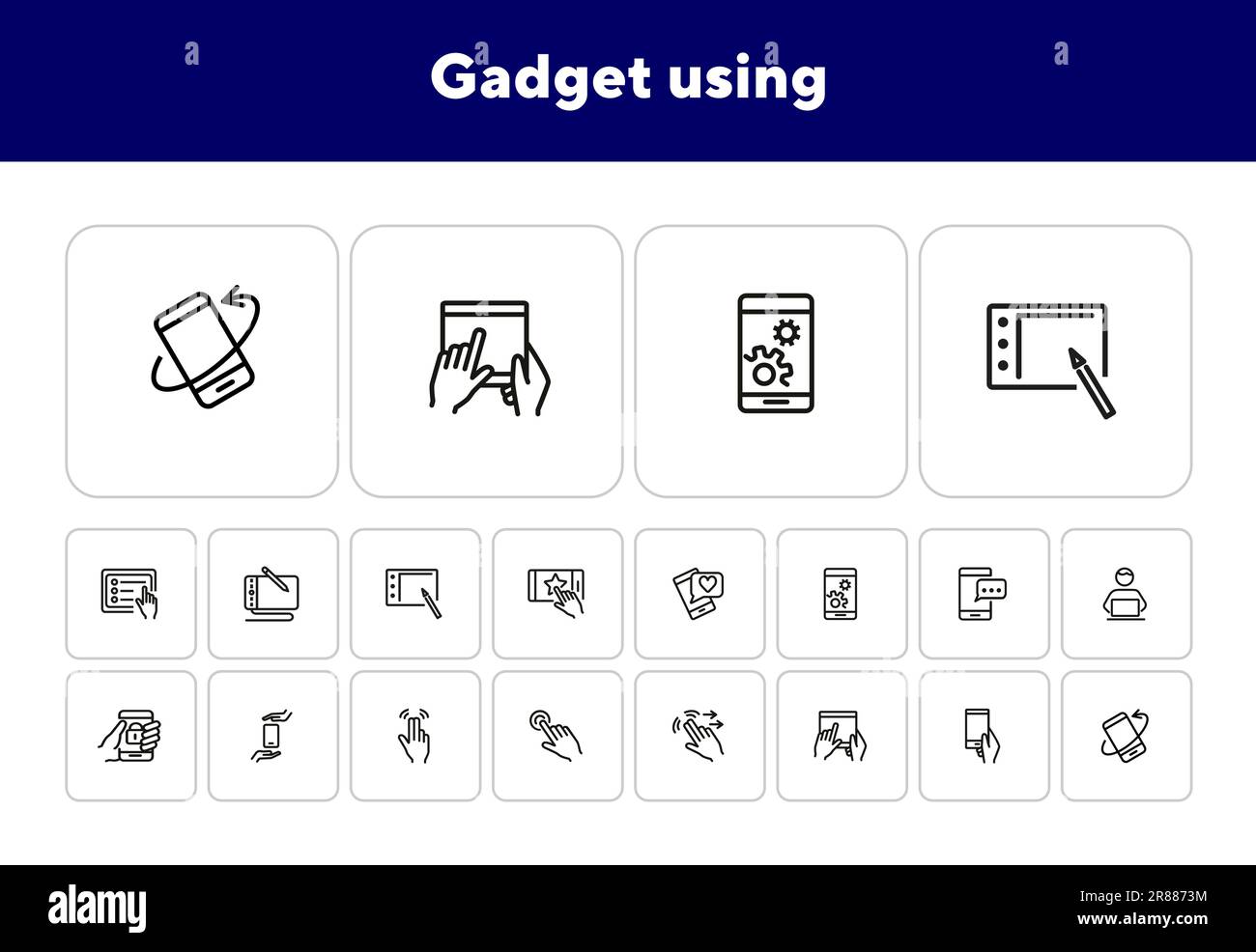 Manual technology using Stock Vector Images - Alamy