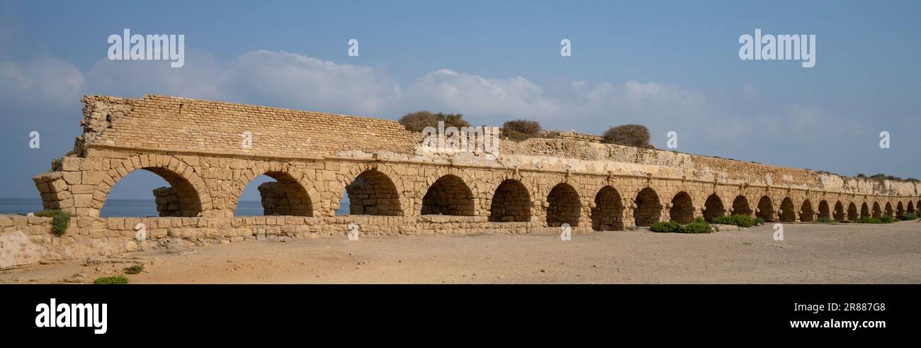 Old aqueduct on beach hi-res stock photography and images - Alamy