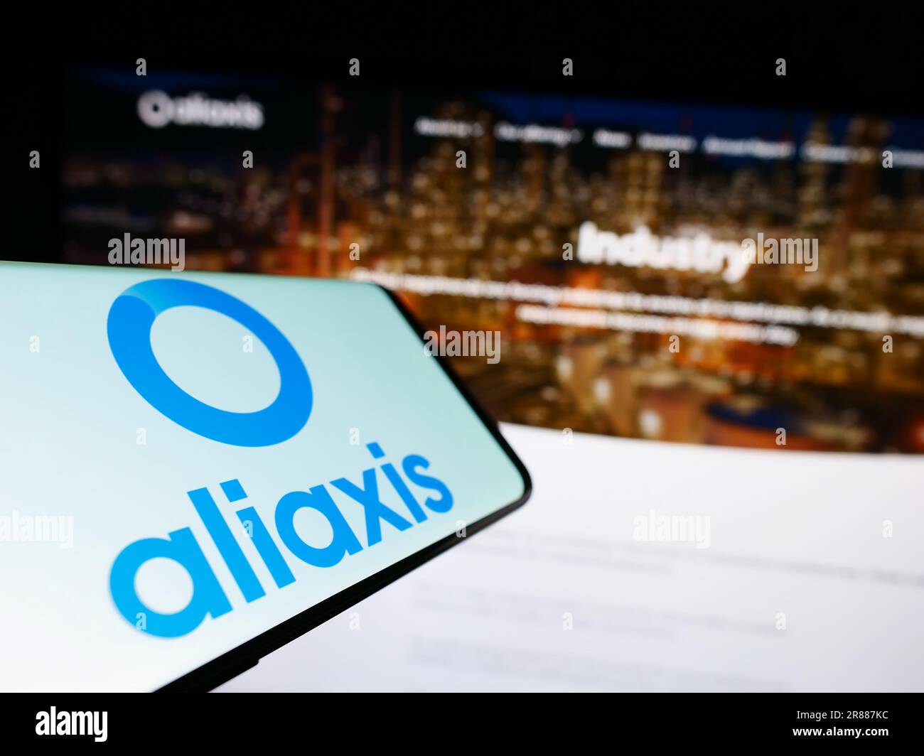 Aliaxis logo hi-res stock photography and images - Alamy