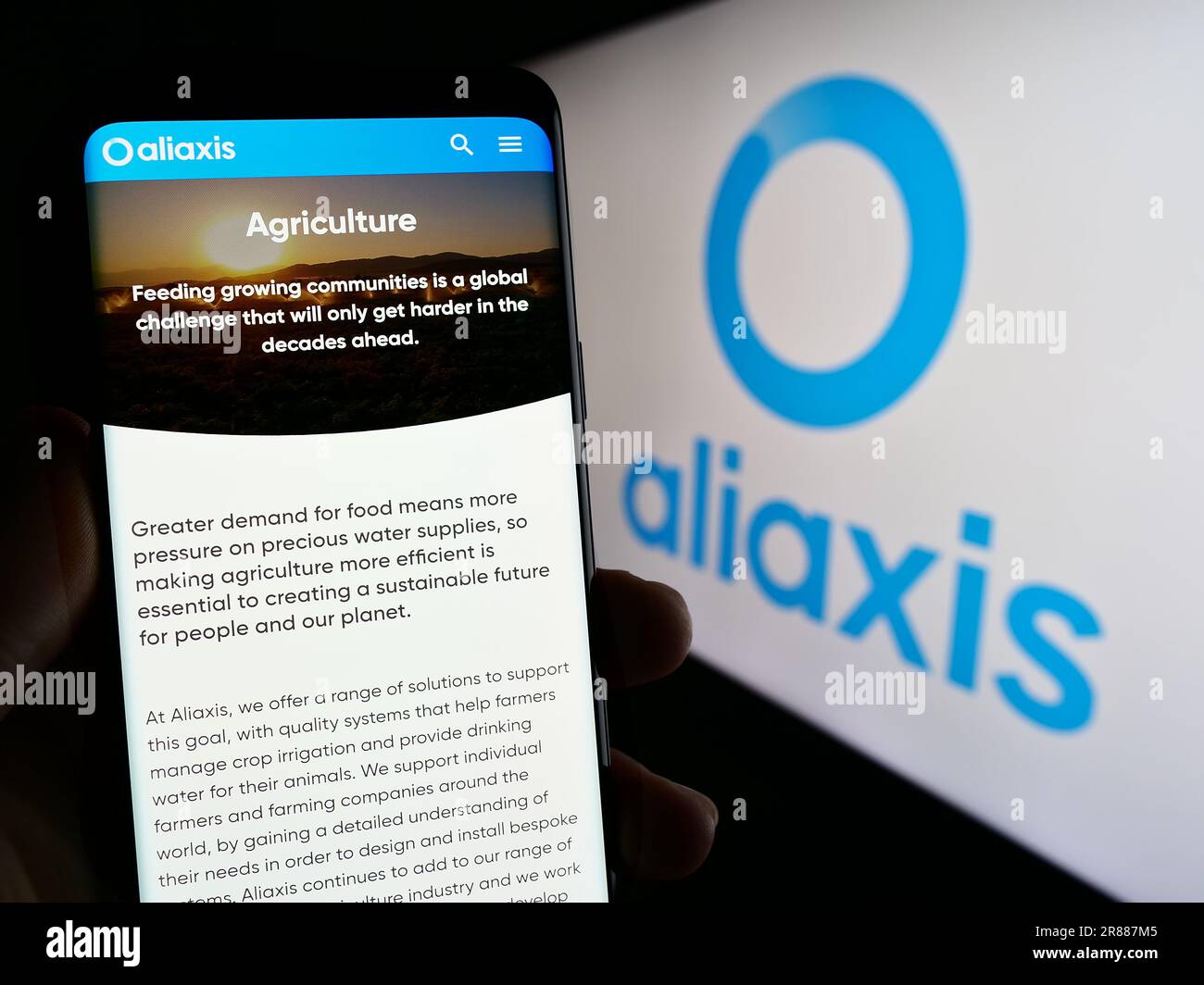 Aliaxis logo hi-res stock photography and images - Alamy