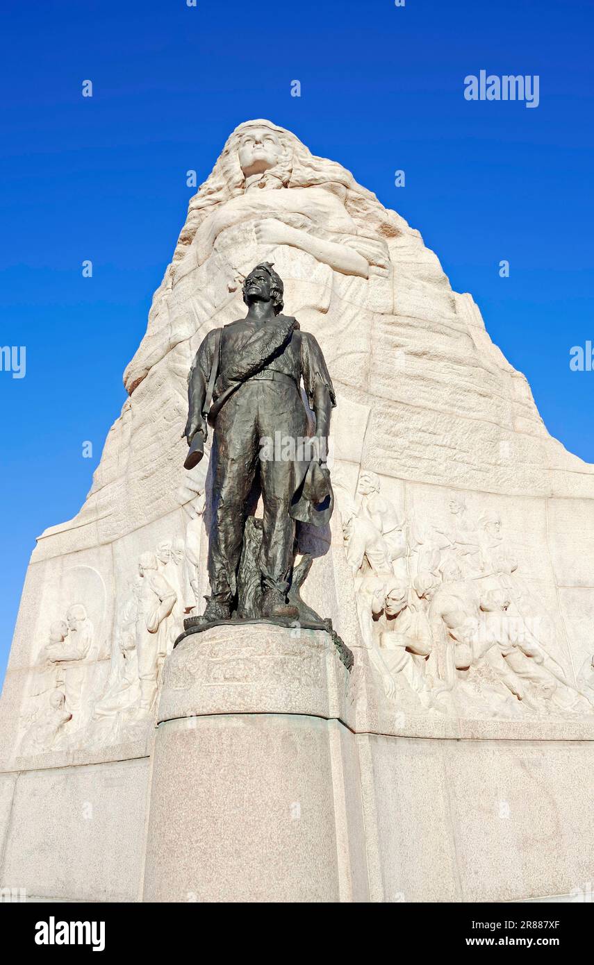 Mormon Battalion Monument, Capitol Hill, Salt Lake City, Utah, USA ...