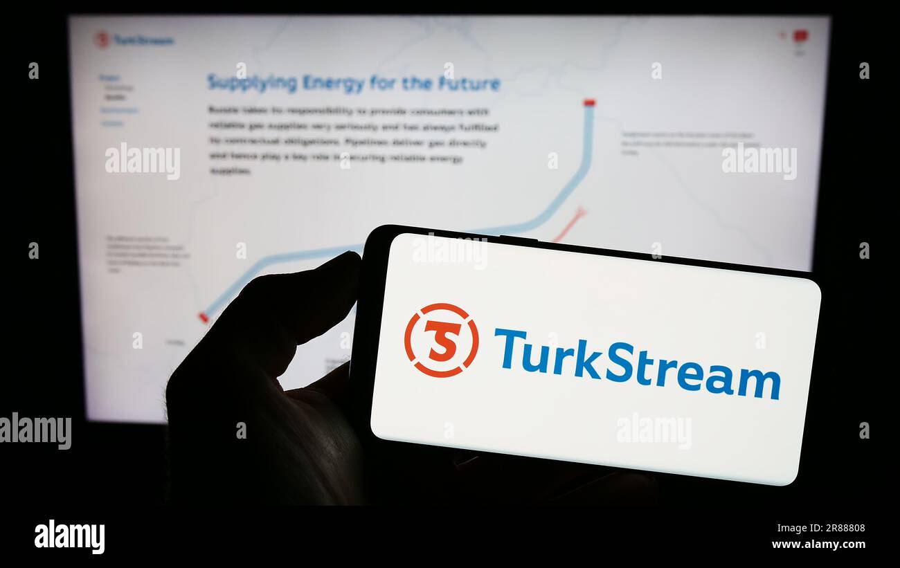 Turkstream logo hi-res stock photography and images - Alamy