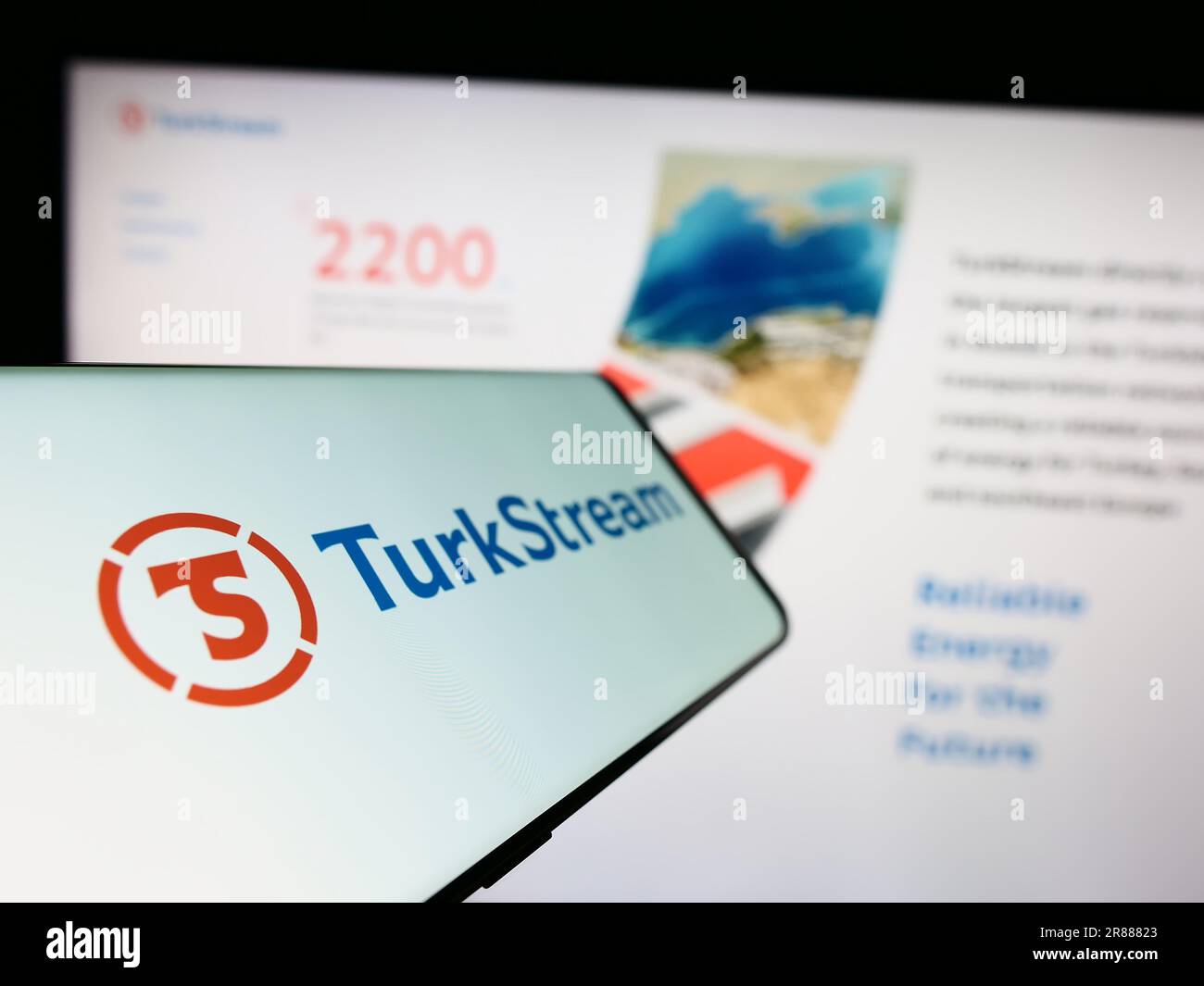 Turkstream logo hi-res stock photography and images - Alamy