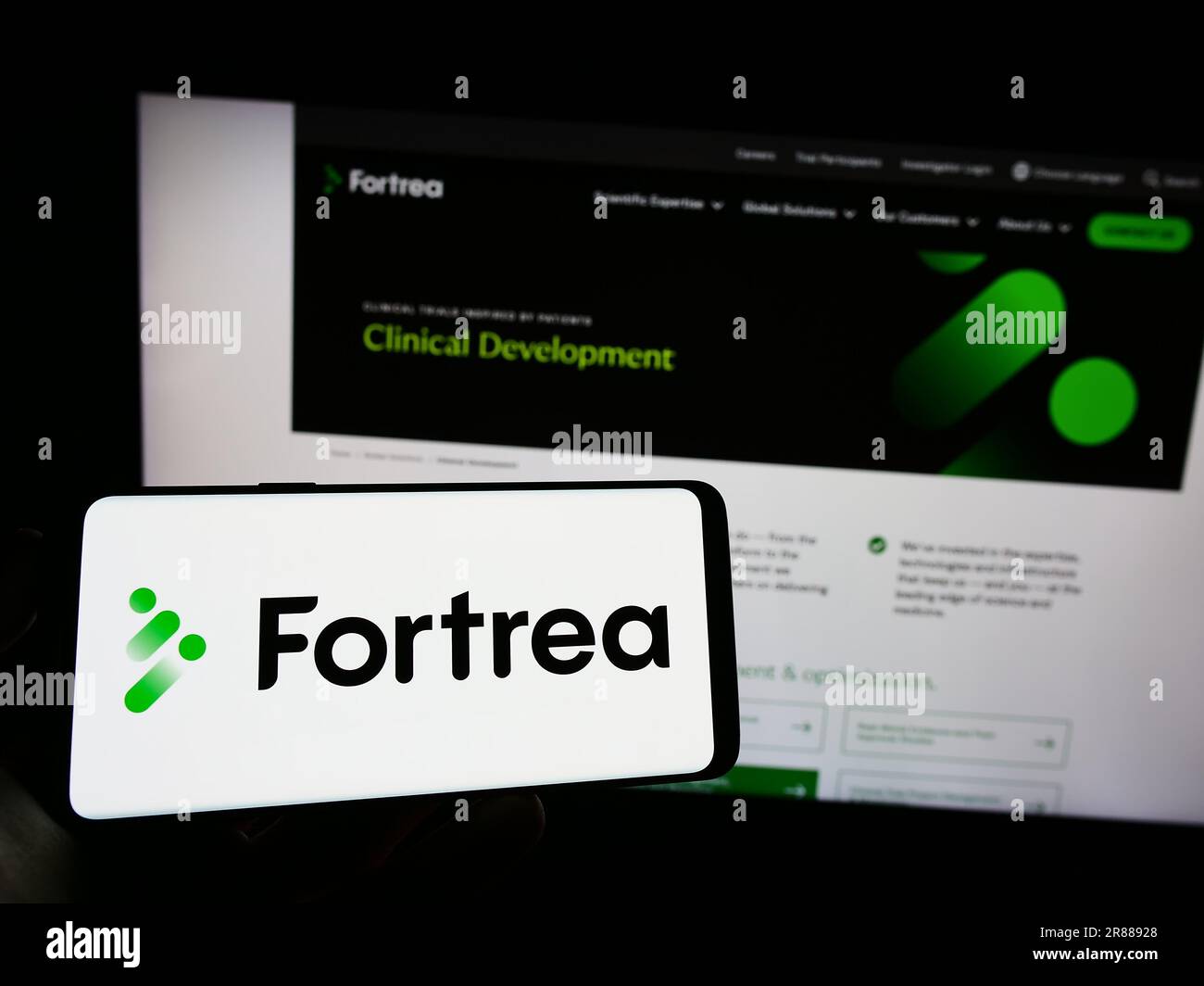 Fortrea logo hi-res stock photography and images - Alamy