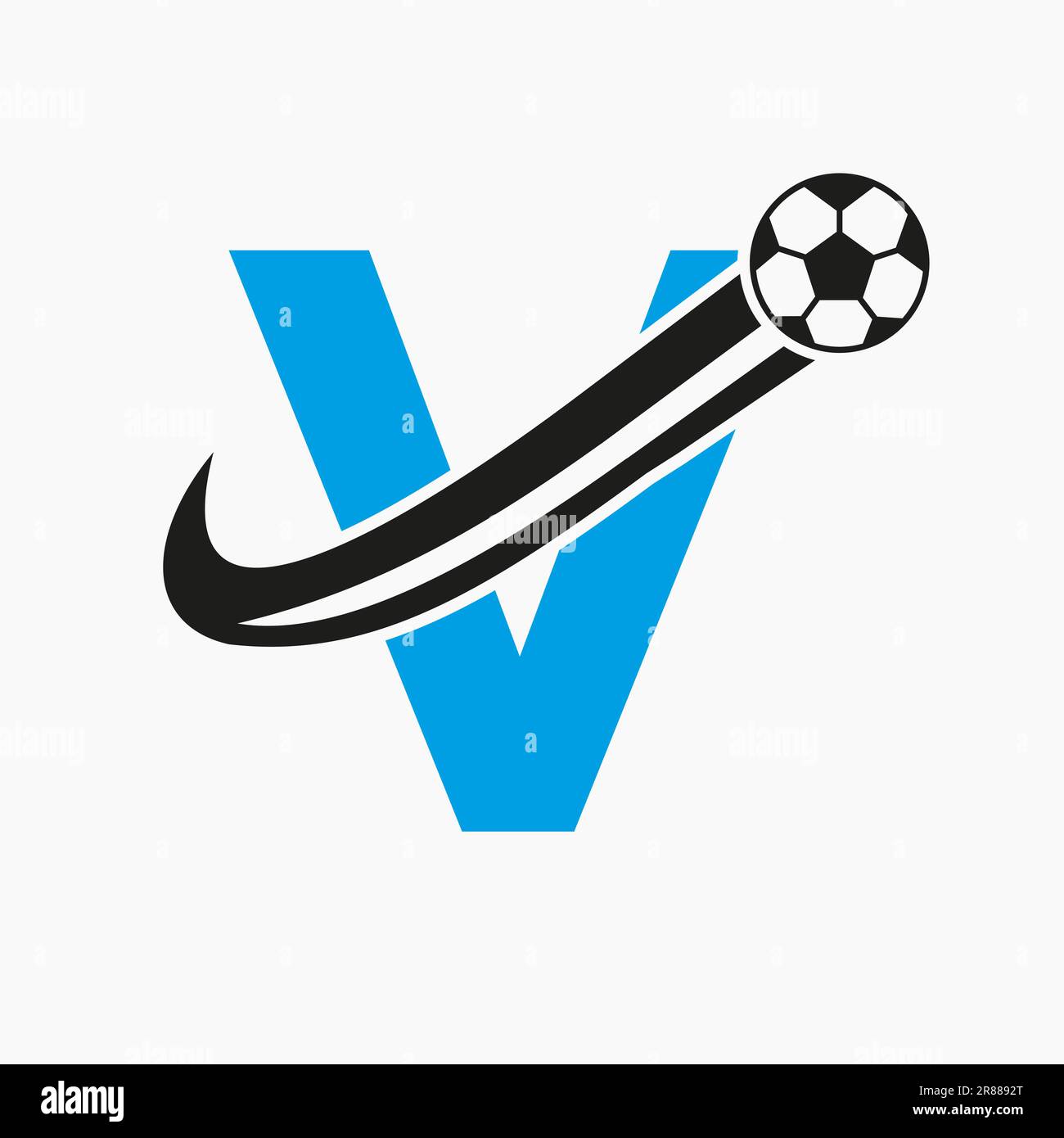 Letter v cup Stock Vector Images - Alamy