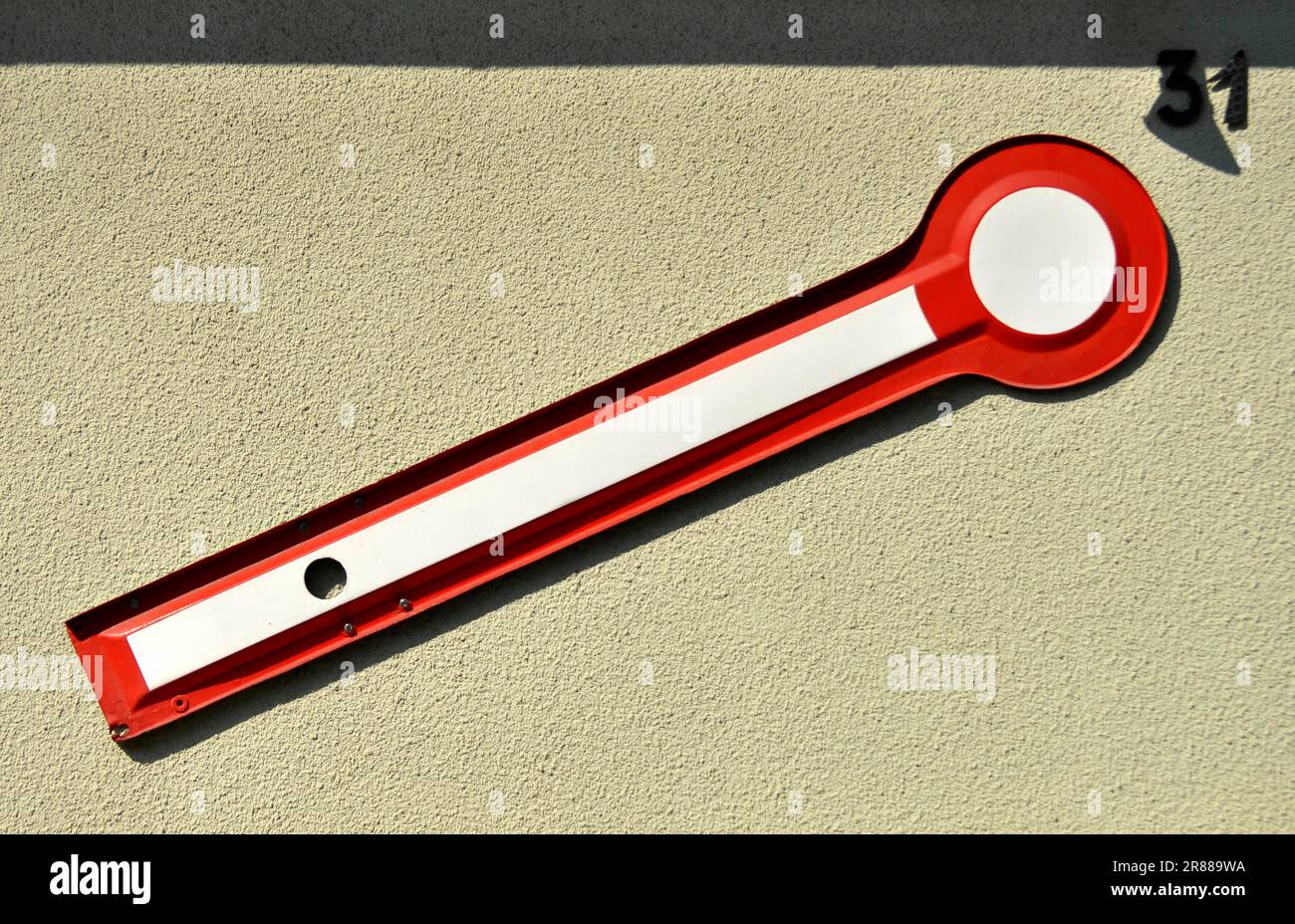 Sign : Railway main signal Stock Photo - Alamy