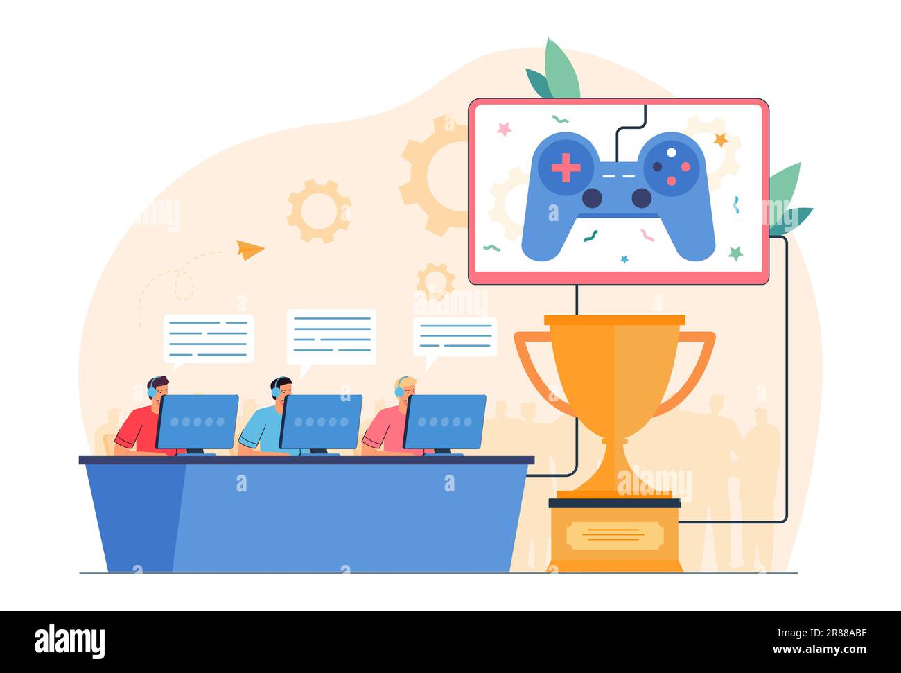 Esports video game tournament team Cut Out Stock Images & Pictures - Alamy