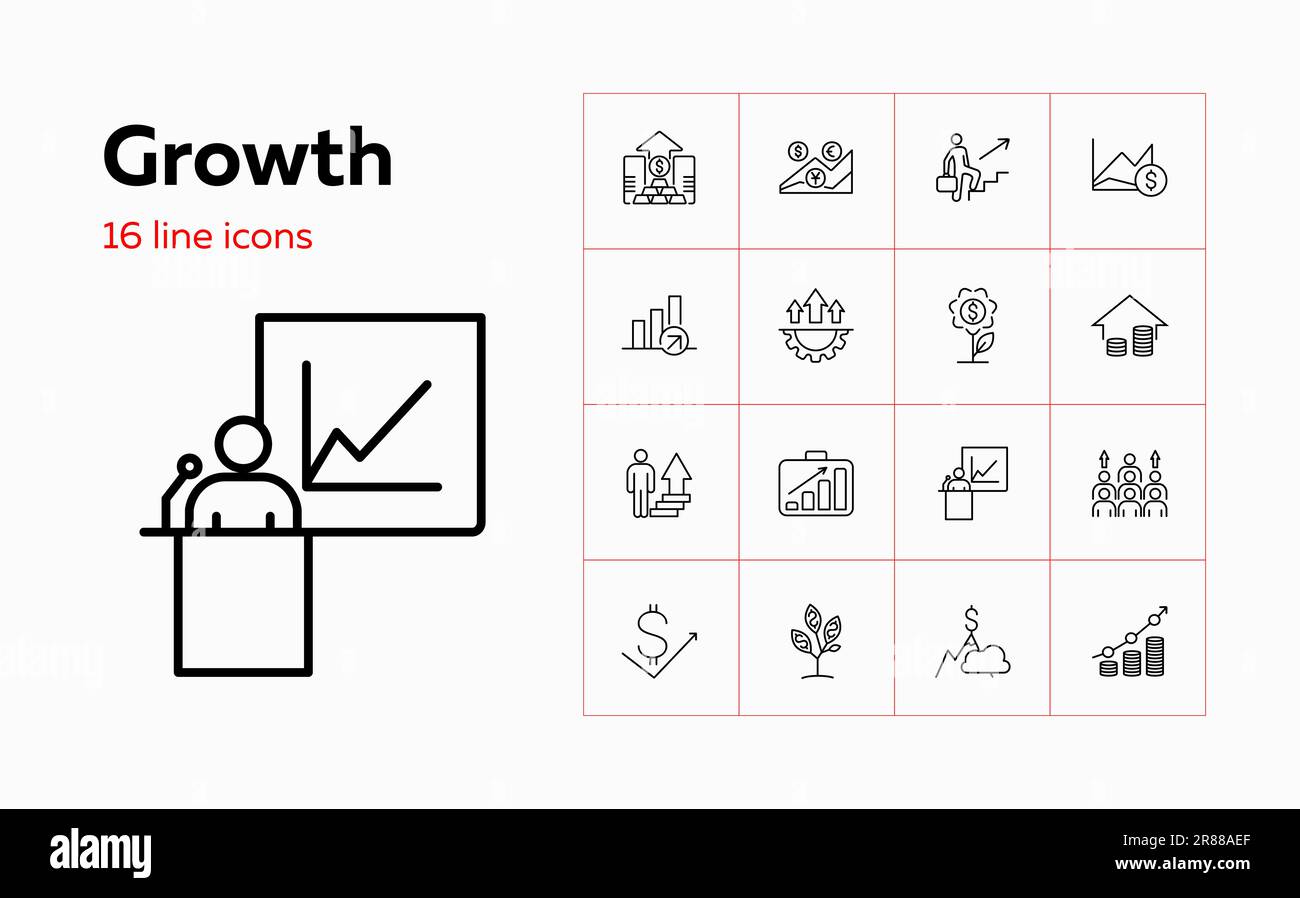 Dollar tree line icon Cut Out Stock Images & Pictures - Alamy