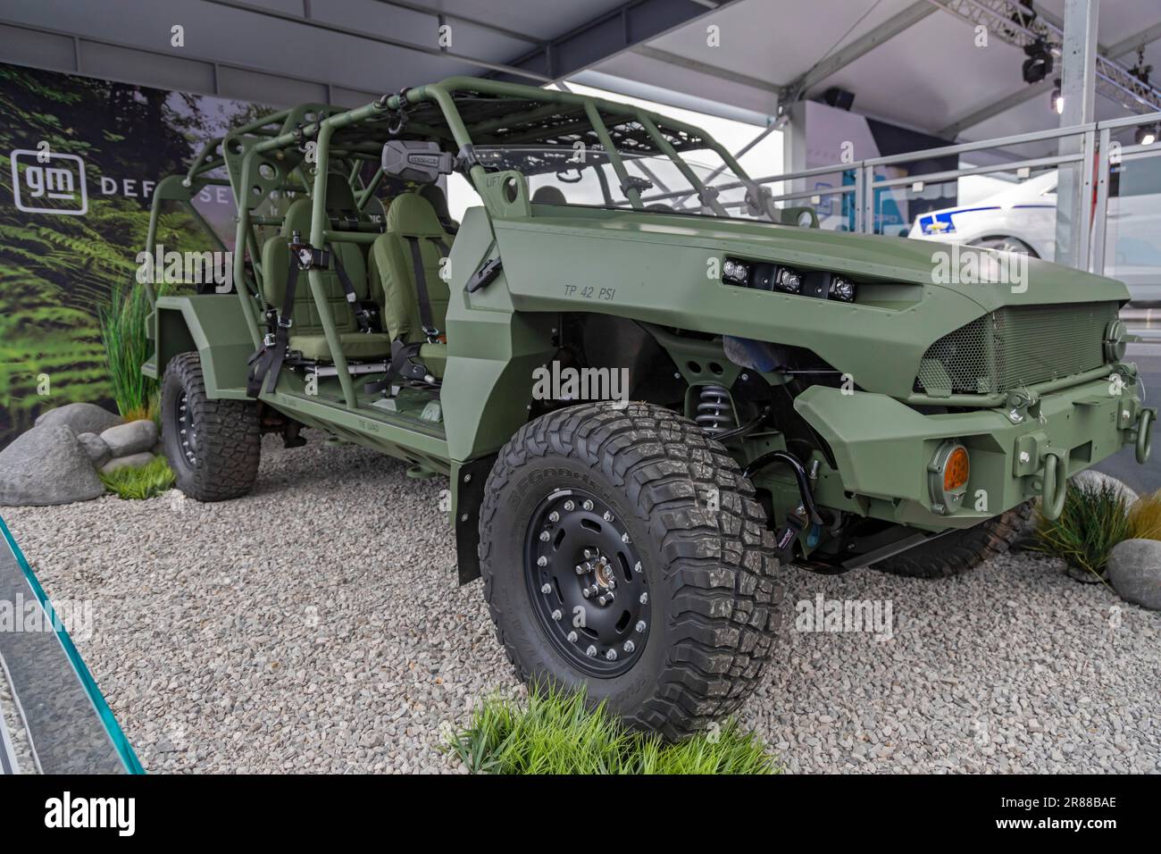 Pontiac, Michigan, General Motors Infantry Squad Vehicle on display at ...