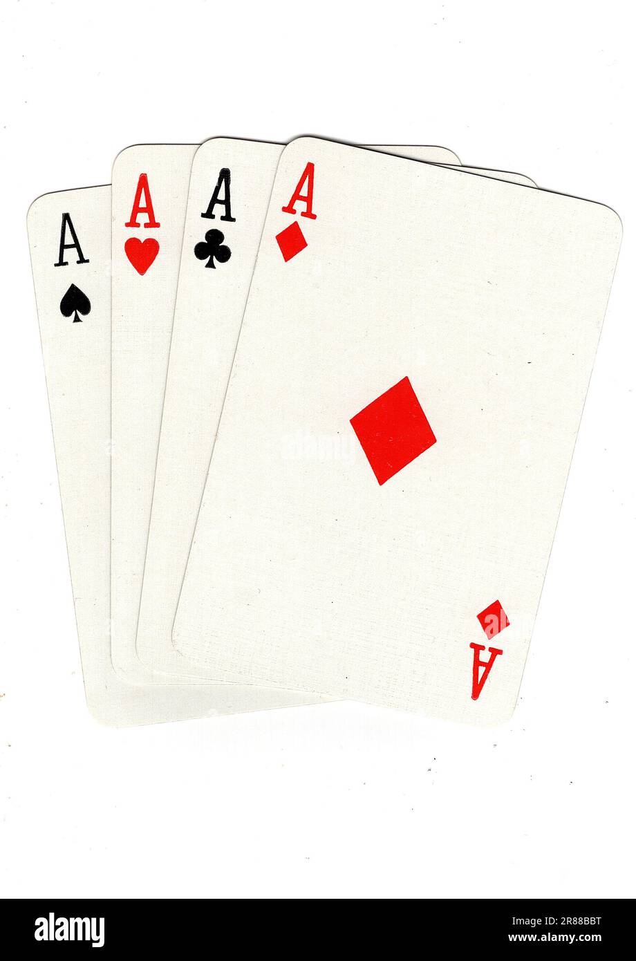 Playing cards fan Cut Out Stock Images & Pictures - Alamy