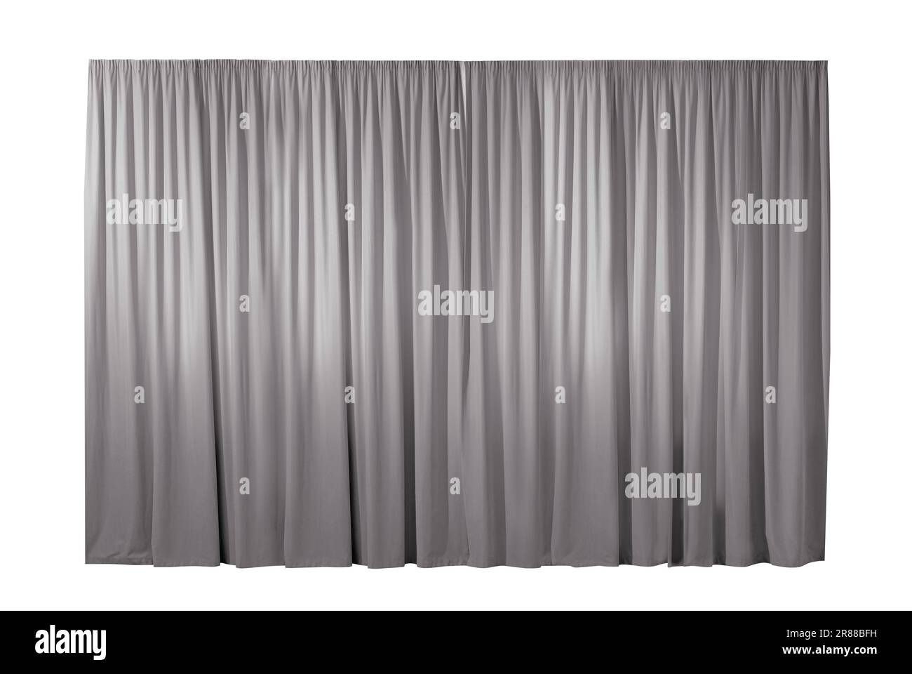 Beautiful elegant window curtains Cut Out Stock Images & Pictures - Alamy