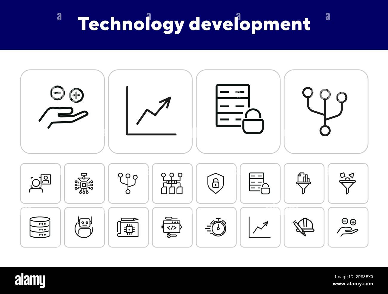 Robotics processing Stock Vector Images - Alamy