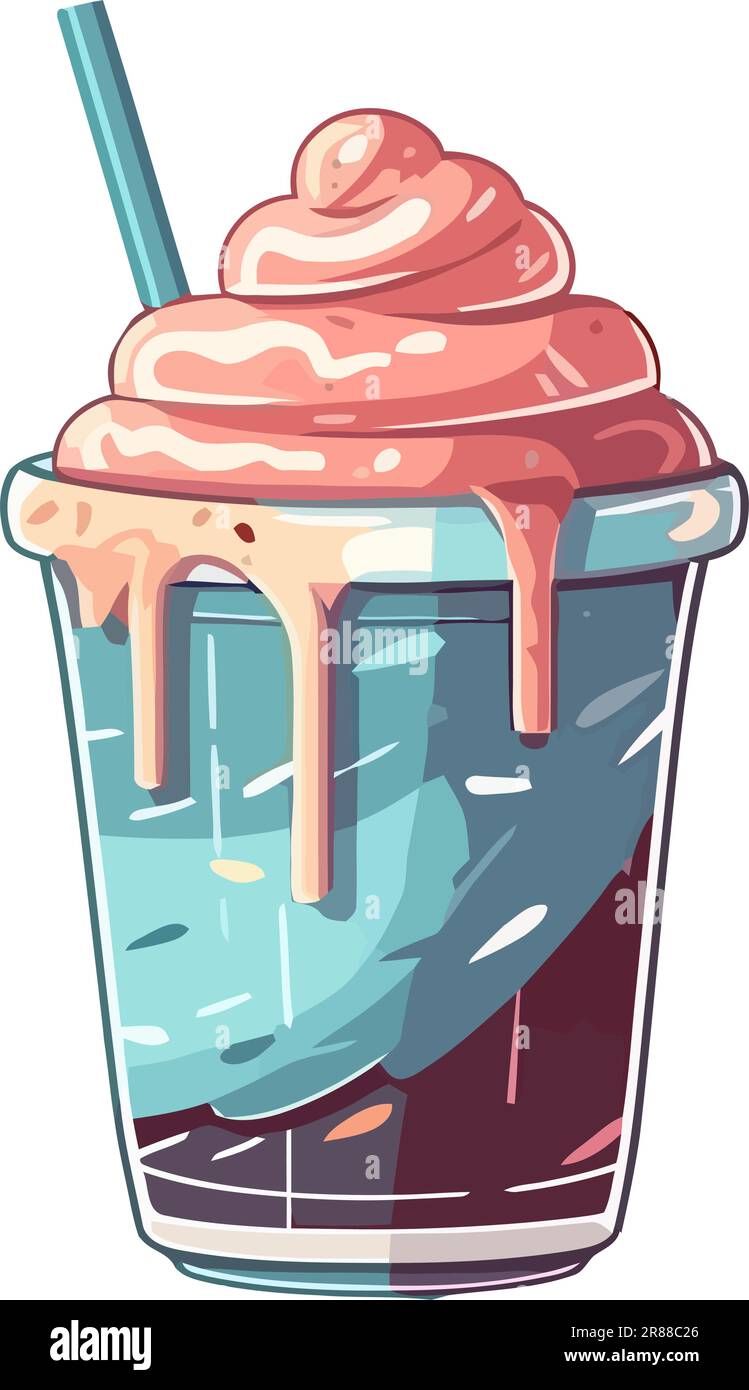 Hand drawn cartoon ice cream Stock Vector Image & Art - Alamy