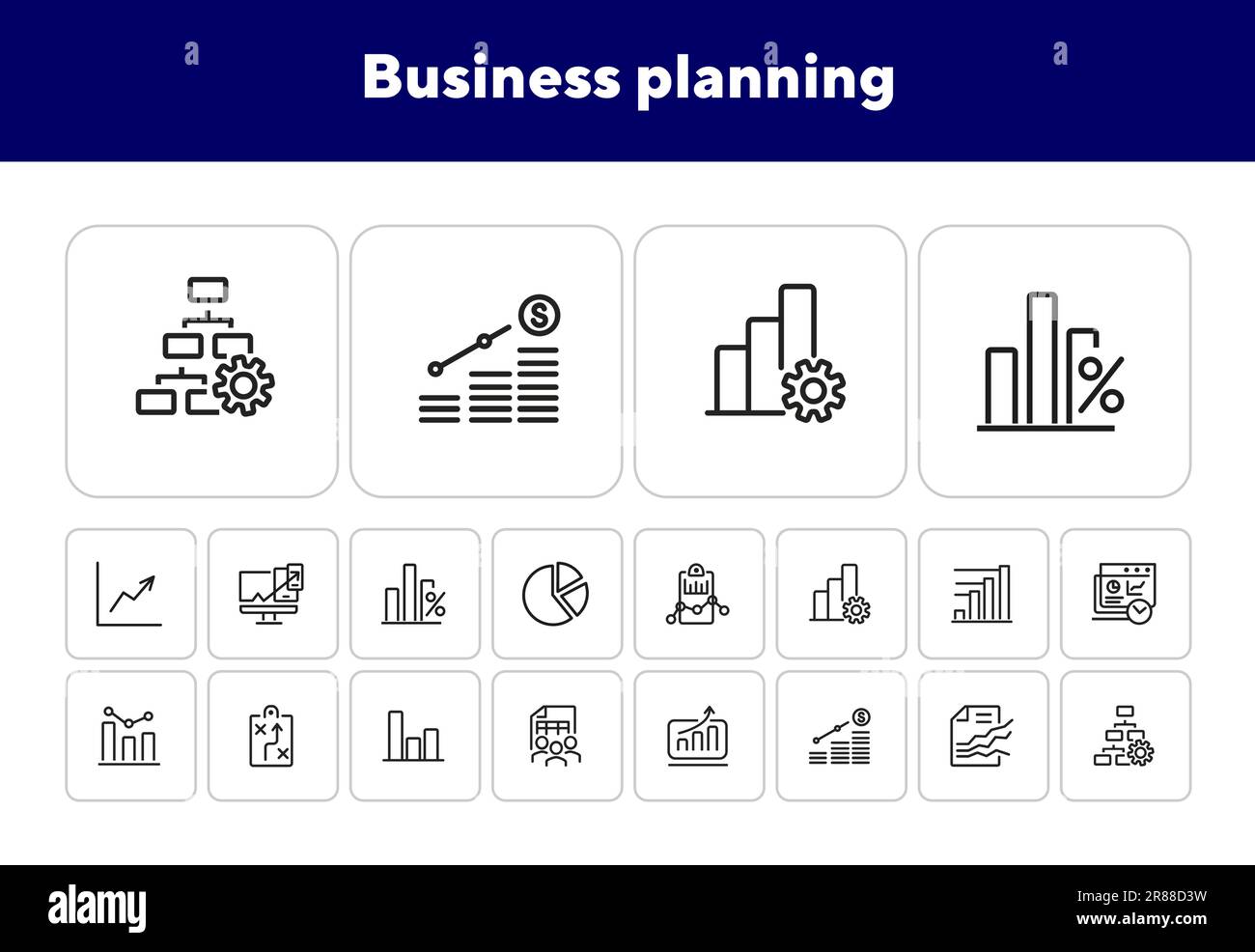 Business planning icon Stock Vector Image & Art - Alamy