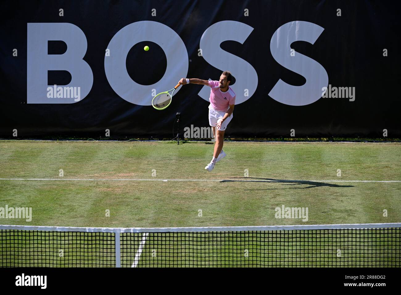 Christopher Eubanks USA Action, Serve, Tennis, BOSS Open 2023 ...