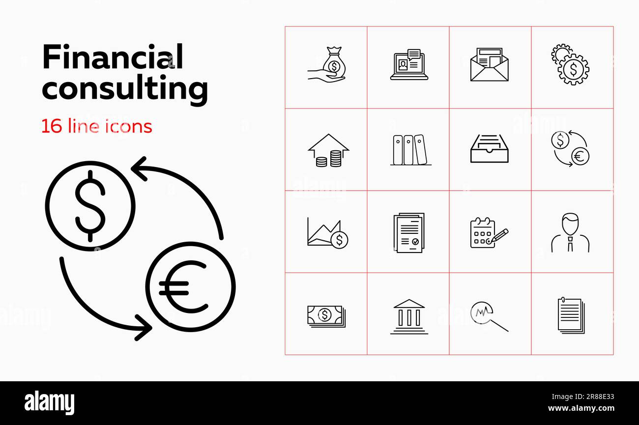 Financial advisor logo Stock Vector Images - Alamy