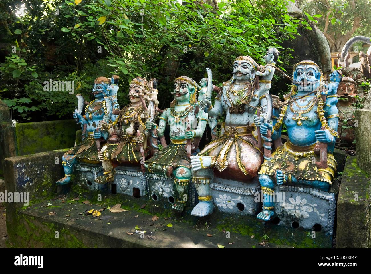 Sacred Groves Terracotta guardian deities in Ayyanar temple at ... Sacred Groves Terracotta guardian deities in Ayyanar temple at ...
