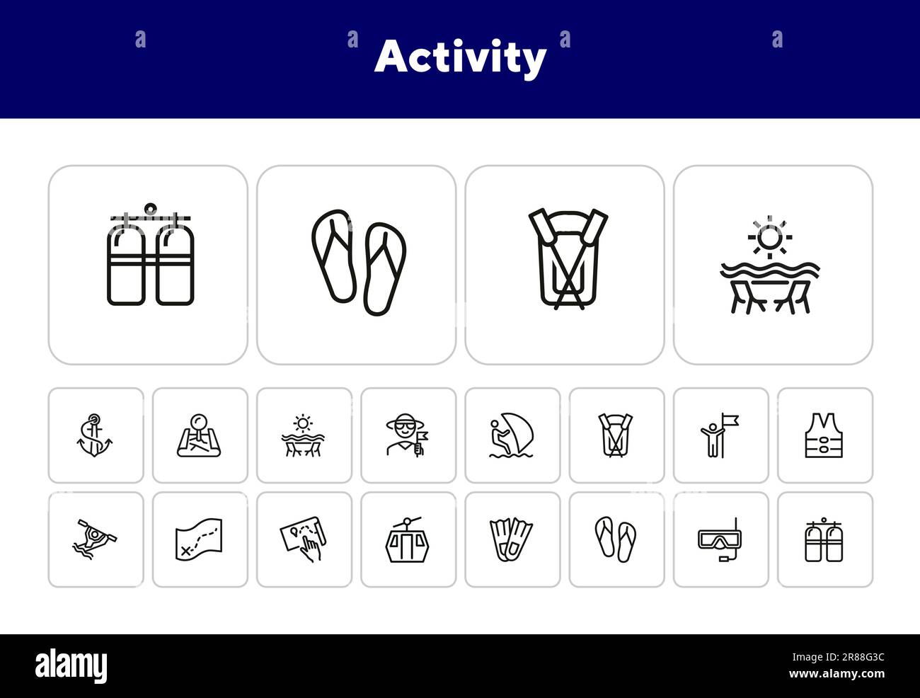 Sailing route map Stock Vector Images - Alamy